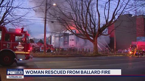 Woman escapes fire in Seattle's Ballard neighborhood | Haystack News