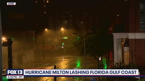 Hurricane Milton lashing Florida Gulf Coast | Haystack News