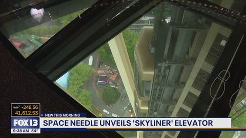 Seattle Space Needle unveils new 'Skyliner' elevator | Haystack News
