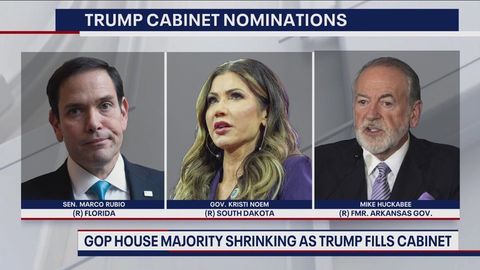 GOP House majority shrinking as Trump fills cabinet | Haystack News