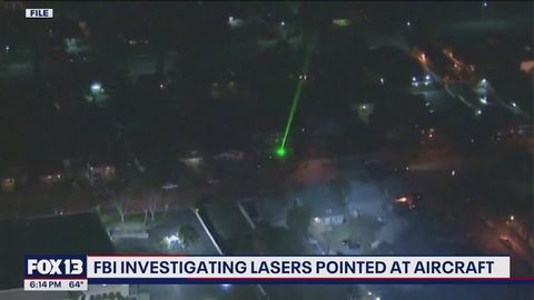 FBI investigating lasers pointed at aircraft | Haystack News
