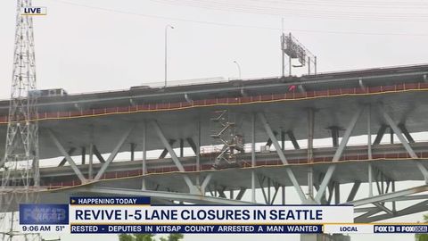 Revive I-5 lane closures in Seattle this weekend | Haystack News