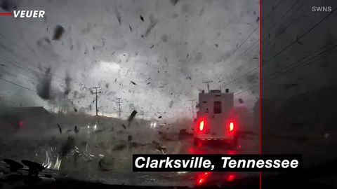 Video Footage Captured a Tornado Touch Down on Top of a Car | Haystack News