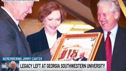 Former President Jimmy Carter's legacy left at Georgia Southwestern ...