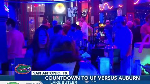 Gator Fans Celebrate Big Win in San Antonio as Florida Preps for Final ...