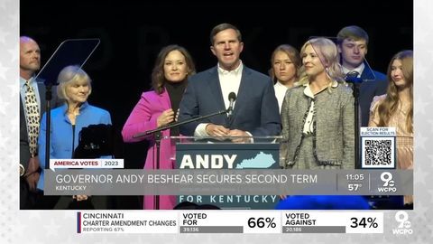 Kentucky Gov. Andy Beshear wins reelection, beats Daniel Cameron ...