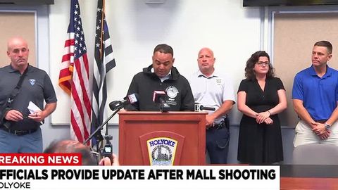 Holyoke officials hold press conference after Holyoke Mall shooting ...