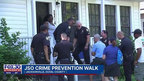 Jacksonville Sheriff’s Office holds district five crime walk Saturday ...