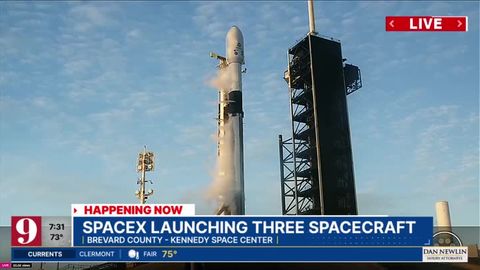 Falcon 9 rocket launches from KSC for IMAP mission | Haystack News