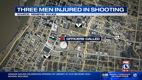 3 men injured after shooting on Beale Street, police say | Haystack News
