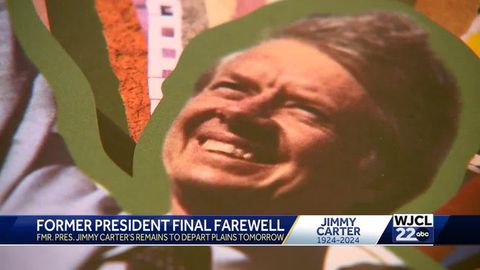 Georgia artist honors President Jimmy Carter through her work ...