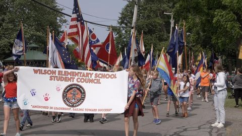 'Shows how proud we are': Wilson CSD celebrates Flag Day with parade of ...