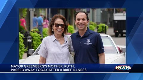 Louisville Mayor Craig Greenberg's mother, Ruth, dies at 78 | Haystack News