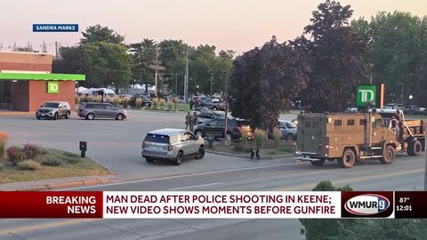 Man dead after police shooting in Keene; new video shows moments before ...