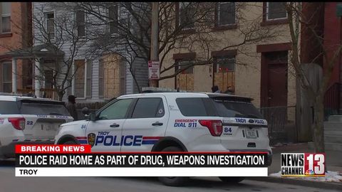 Police raid Troy home as part of drug, weapons investigation | Haystack ...