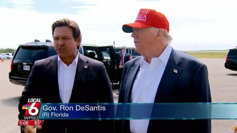 Ron DeSantis meets with Trump, Noem to discuss Alligator Alcatraz ...