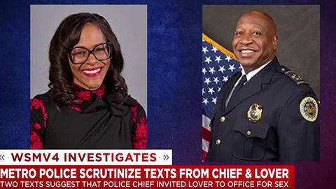 Text messages show Metro Police chief invited lover to office for ...
