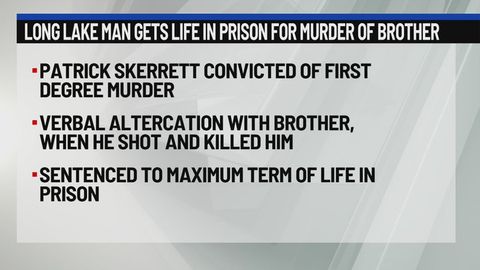 Long Lake man gets life in prison for murder of brother | Haystack News