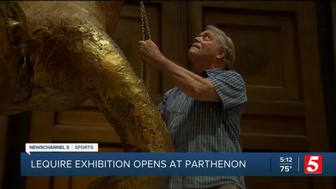 Sculptor Alan LeQuire unveils latest piece outside the Parthenon ...