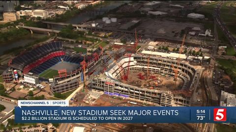 Nashville set for major events with new stadium | Haystack News