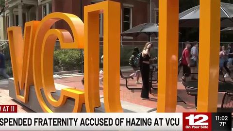 Suspended fraternity accused of hazing at VCU | Haystack News