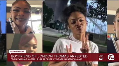 Boyfriend of London Thomas arrested in unrelated case | Haystack News
